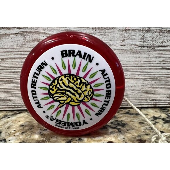 Yomega | Toys | Yomega Brain Auto Return Yoyo Red Clear | Poshmark